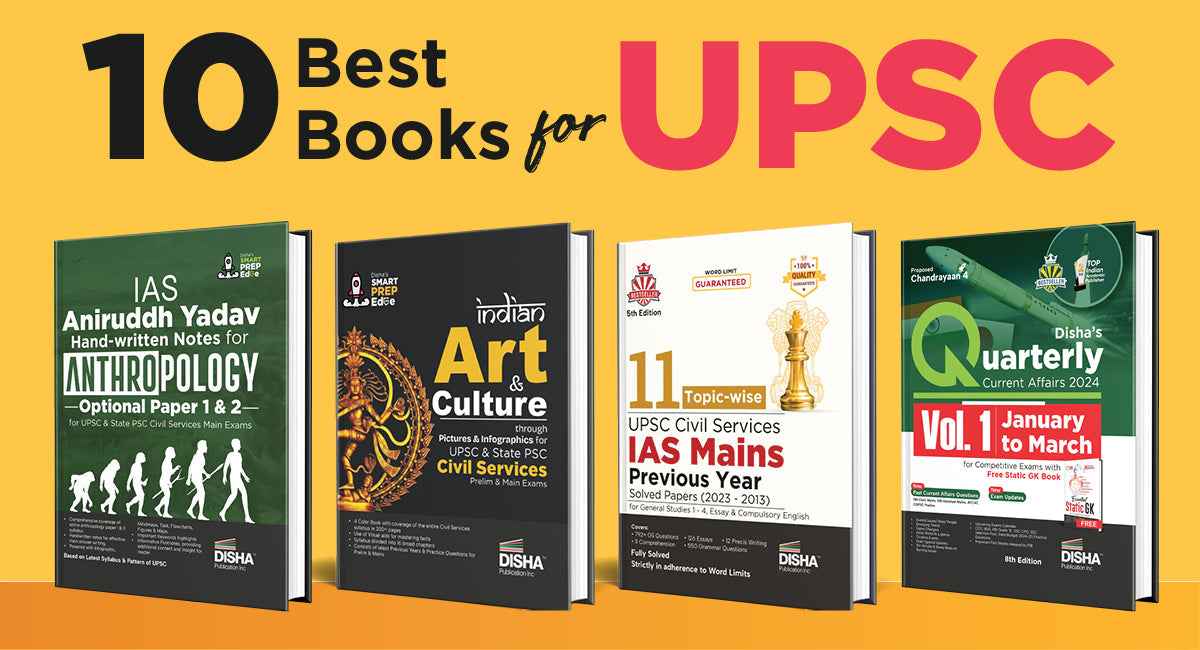 Top 10 UPSC Books List For 2026–27 | Smart Picks for IAS Prep – Disha ...