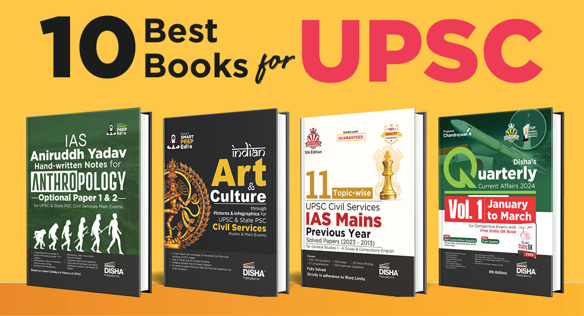 #1 Best Books For UPSC: Top 10 Books For UPSC/IAS Exam – Disha Publication