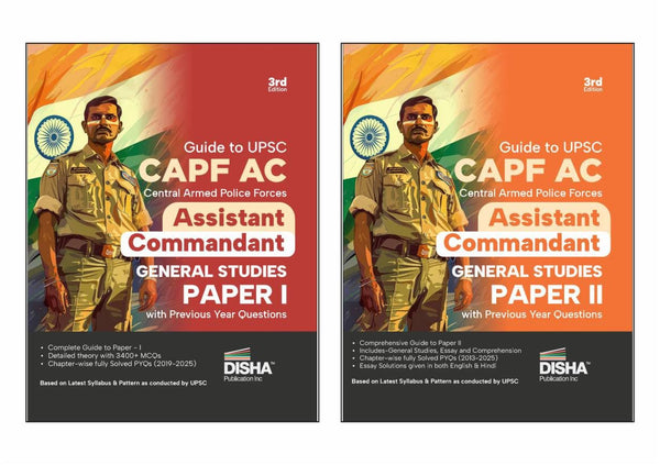 UPSC CAPF AC 2026 – Crack the Exam with the Right Books! – Disha ...