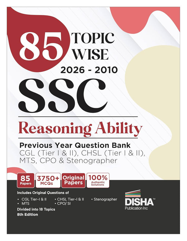 SSC-CGL Exam Books – Disha Publication
