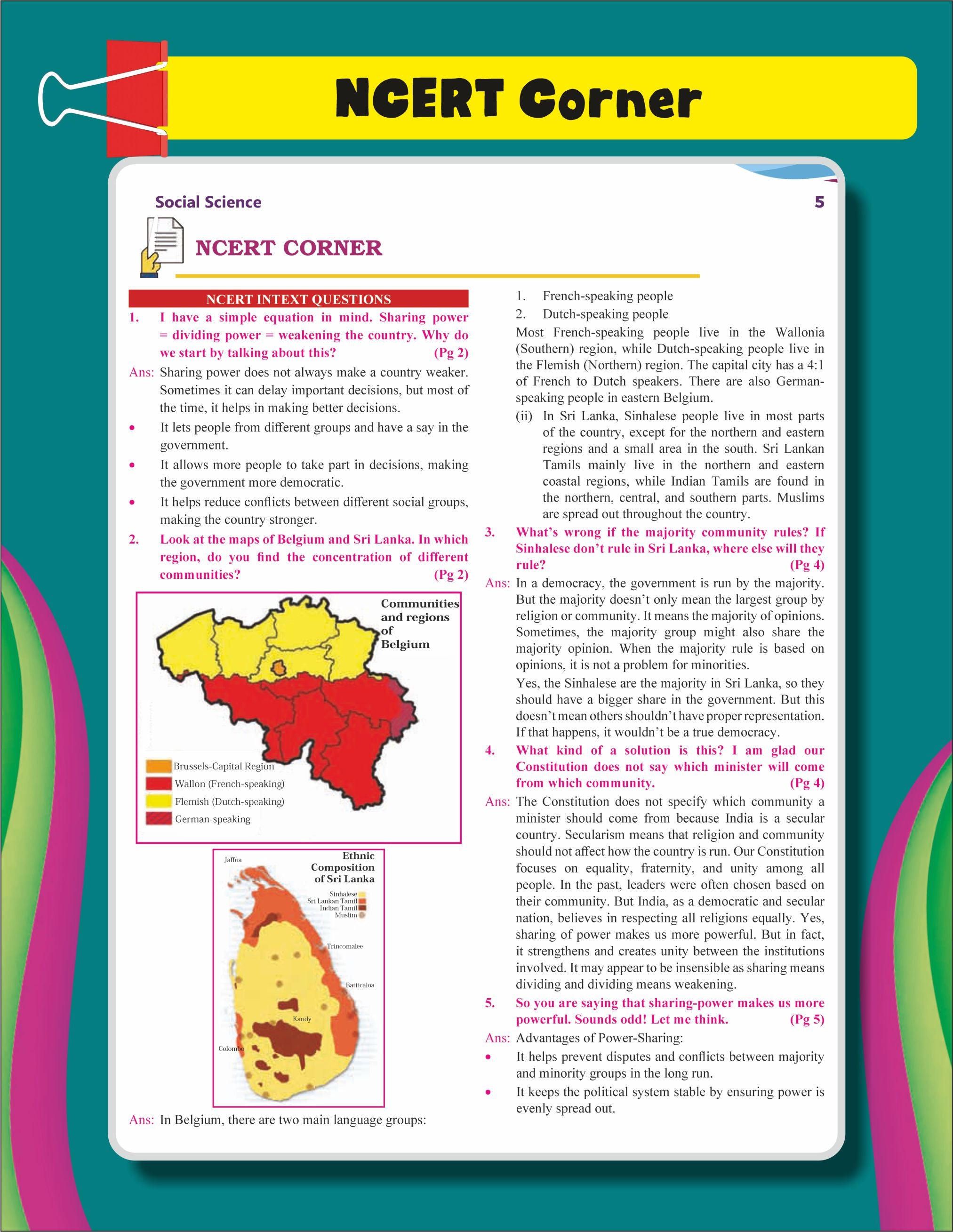 Disha 360 Social Science Class 10 NCERT Simplified | Theory, Question ...