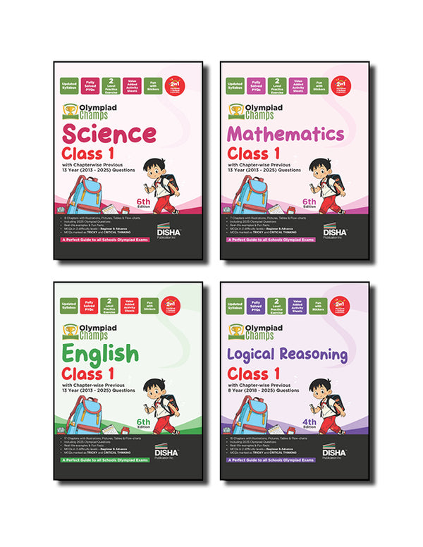 Class 1 Olympiad Preparation Books | Olympiad Books – Disha Publication